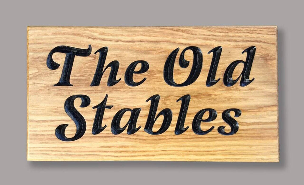 Personalised Wooden House Signs, House Number Signs, Plaque and Gifts