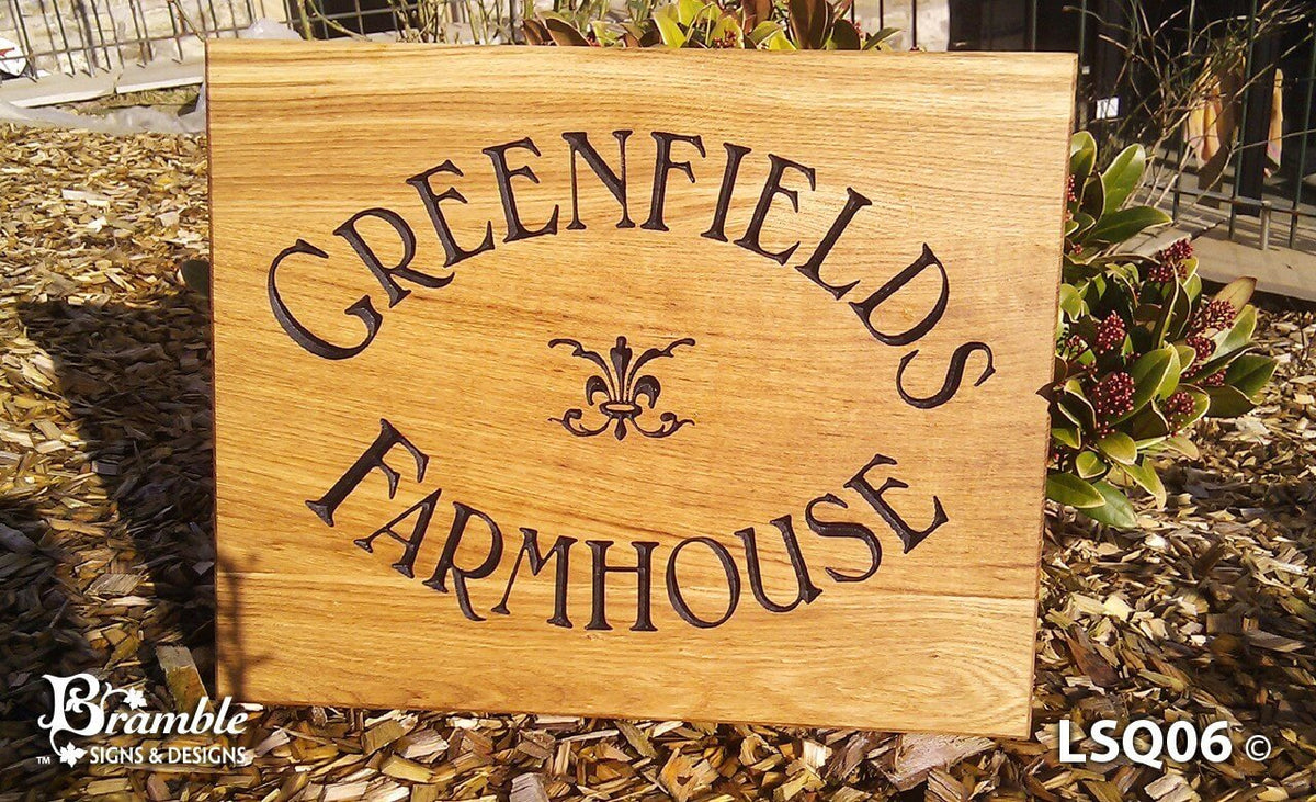 Extra Large Square House Sign 500 x 400mm