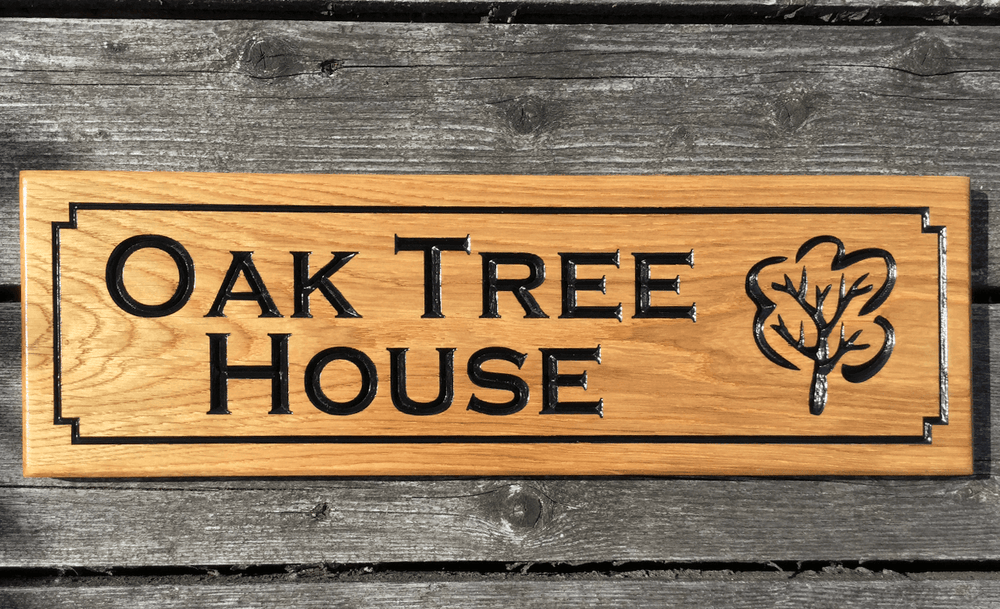 Personalised Wooden House Signs, House Plaque & House Name plates