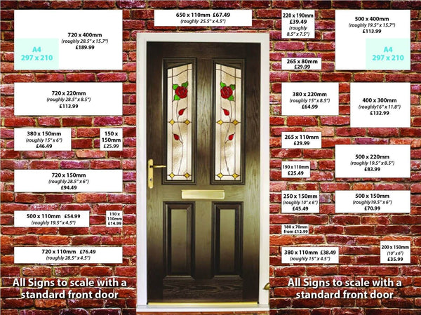 Custom House Signs & Plaques | Personalized Service